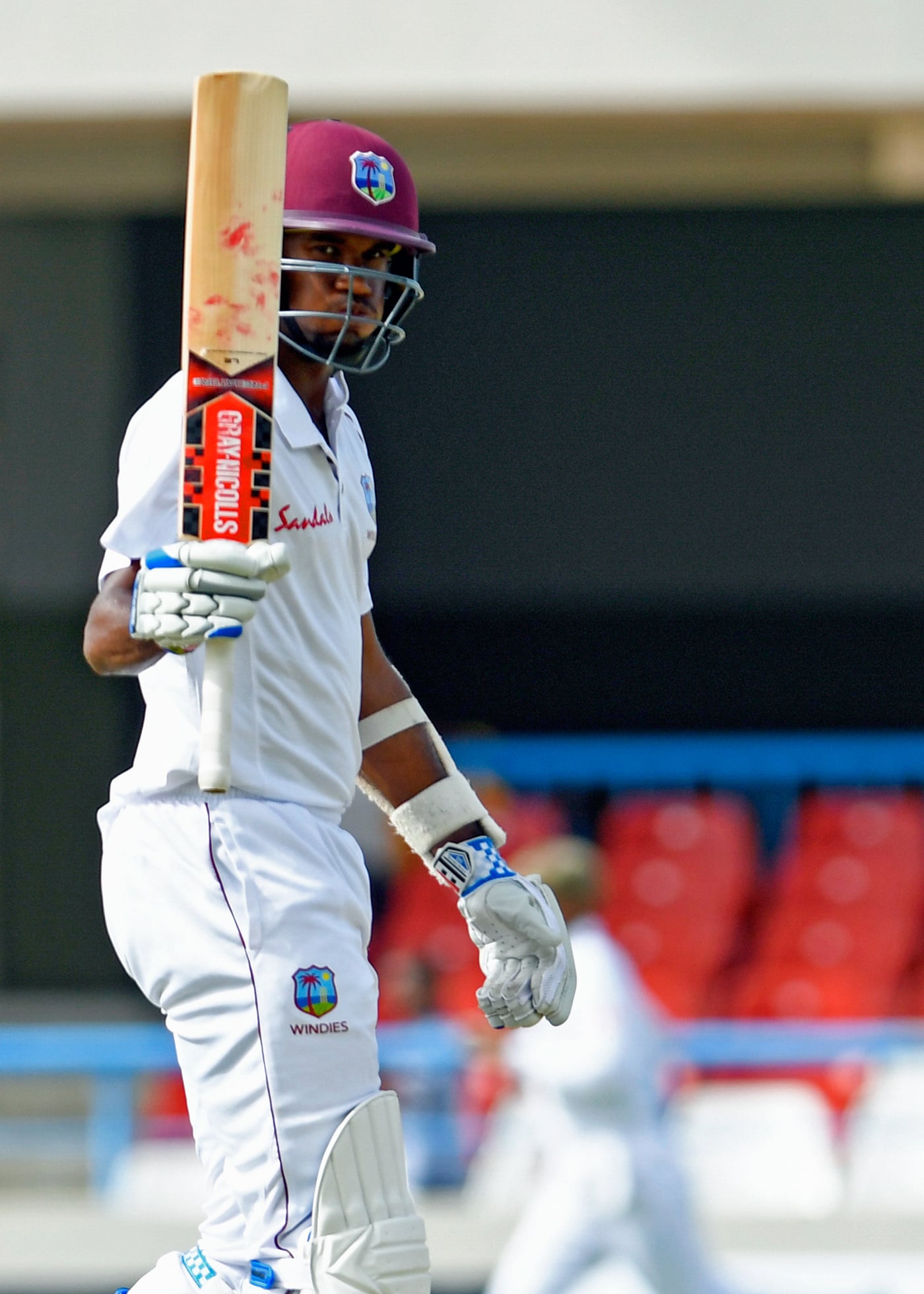 West Indies Captain Kraigg Brathwaite Scores First Test Century as ...