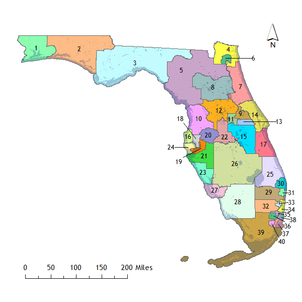 Florida Senate Oks Gov Ron Desantis Congressional Map Cnw Network