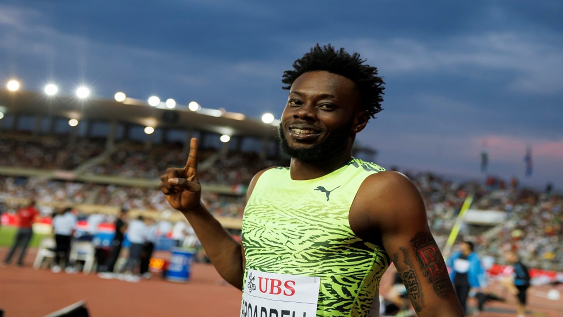 Rasheed Broadbell extends impressive late-season form at Spitzen ...