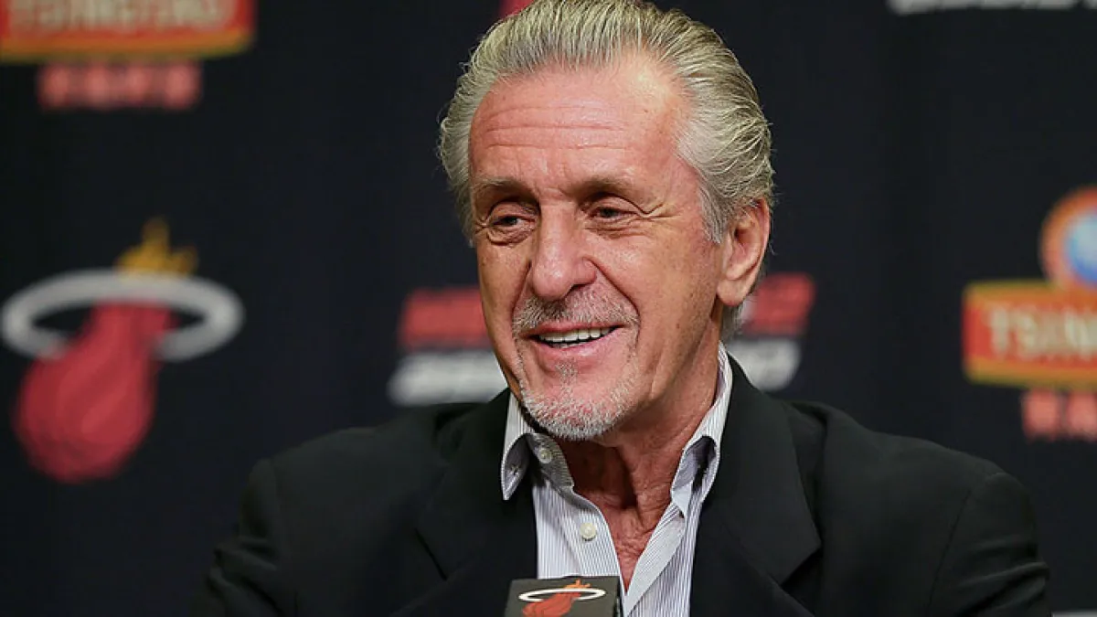 Miami Heat President Pat Riley talks offseason moves and team’s ...