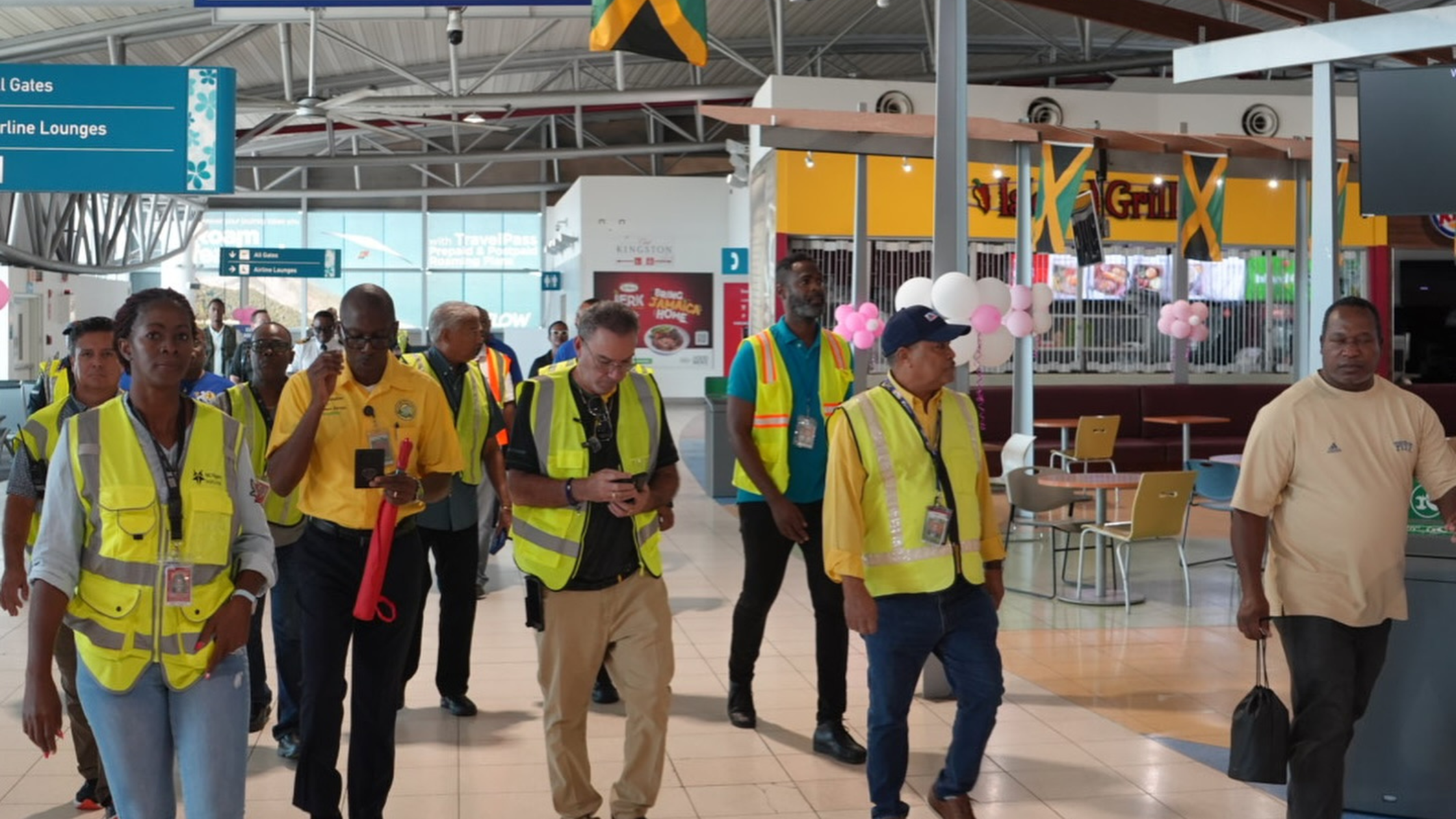 Minister of Energy, Telecommunications and Transport Daryl Vaz at NMIA - Hurricane Melissa - CNW ...
