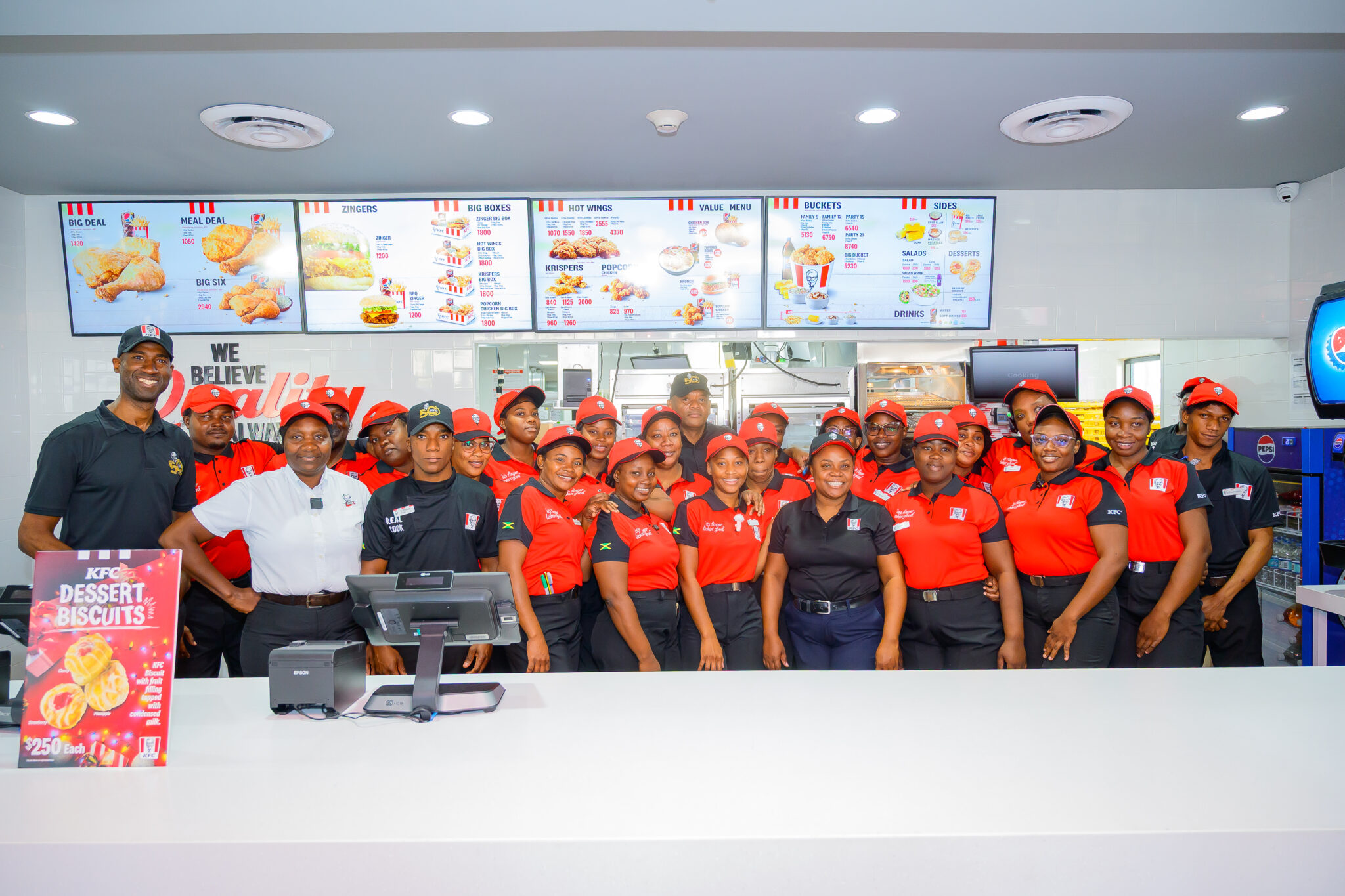 KFC Jamaica opens long-awaited Morant bay location - CNW Network
