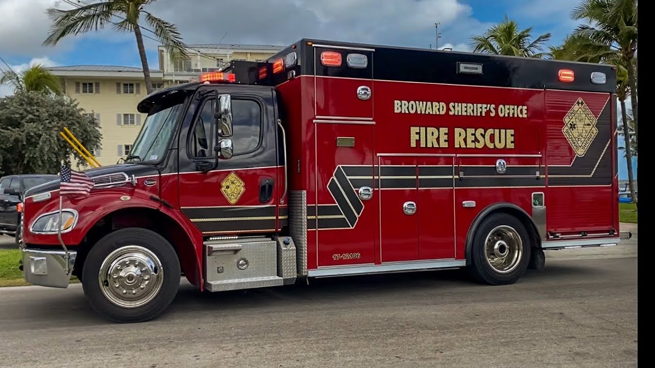 BSO Fire Rescue responded to over 60,000 emergencies in FY 2024/2025 ...