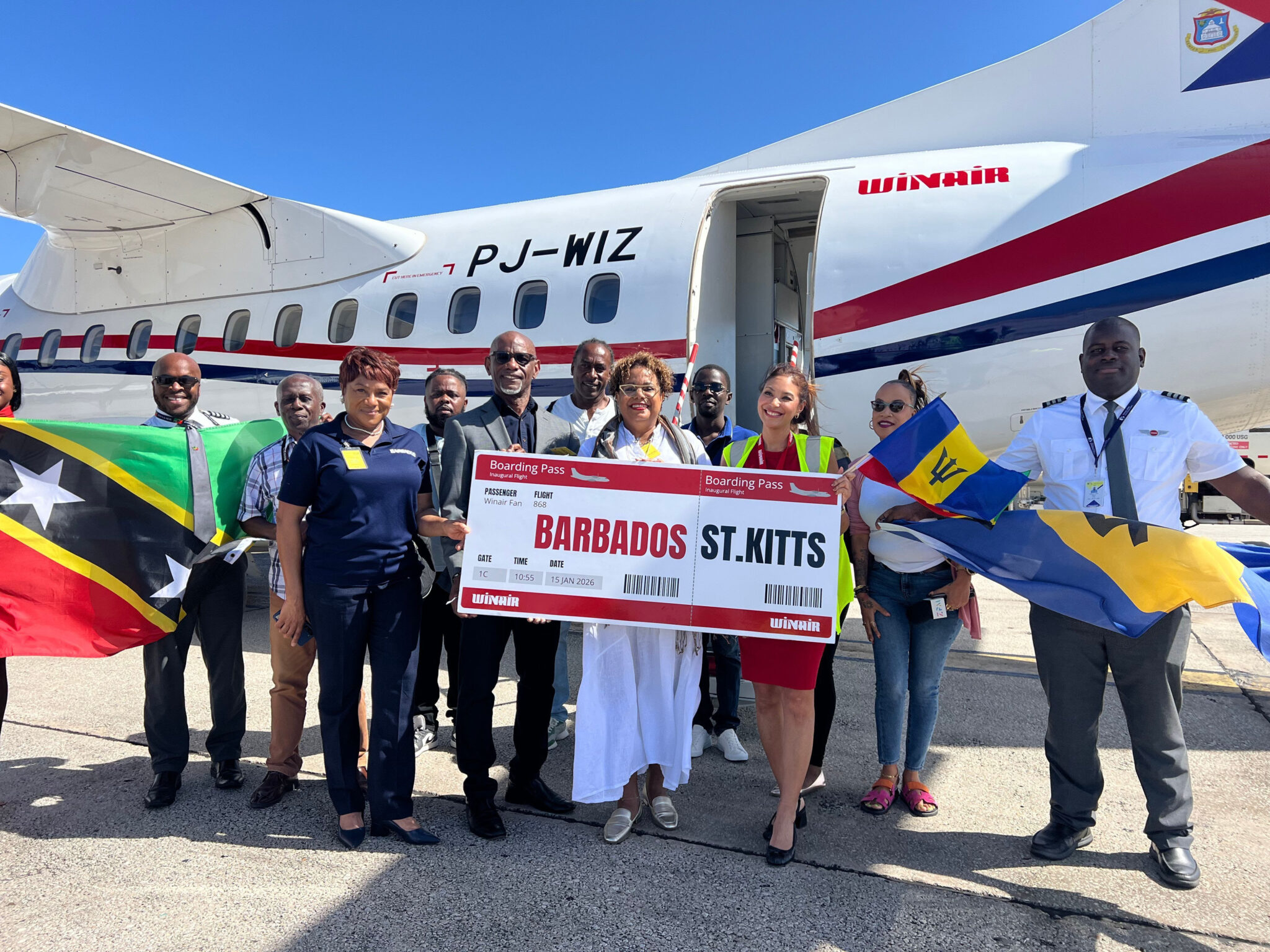 WINAIR launches new flight linking Tortola, St. Kitts and Barbados ...